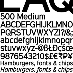 Sinkin Sans Narrow – K-Type
