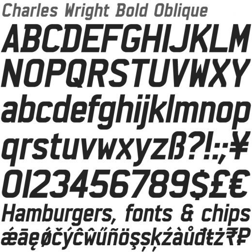 Charles Wright – K-Type