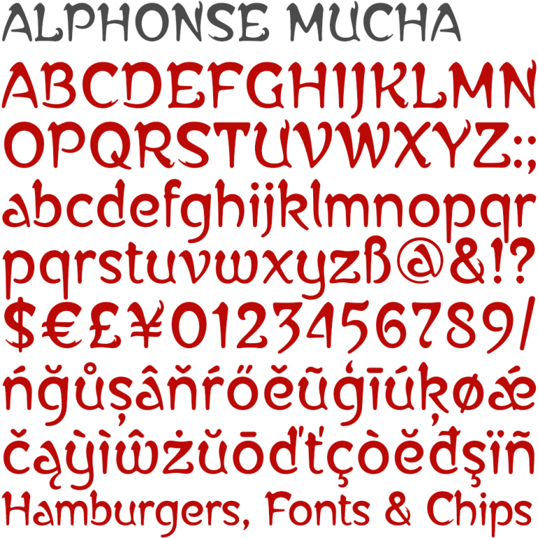 Alphonse Mucha – K-Type