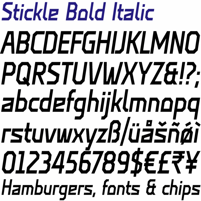 Stickle – K-Type